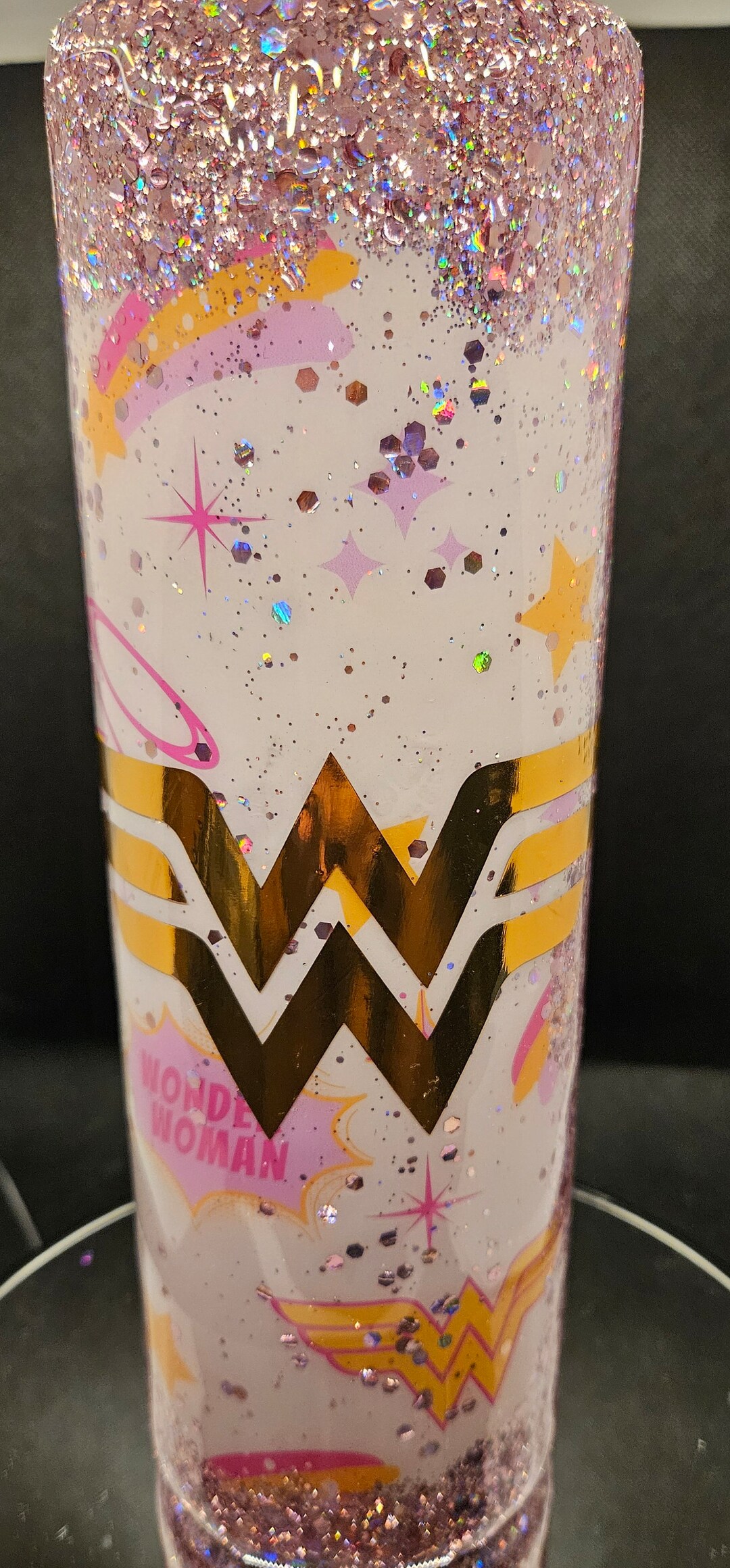 Pink Wonderwoman Inspired * 30oz * DC Comic * Superhero * Shero - Etsy