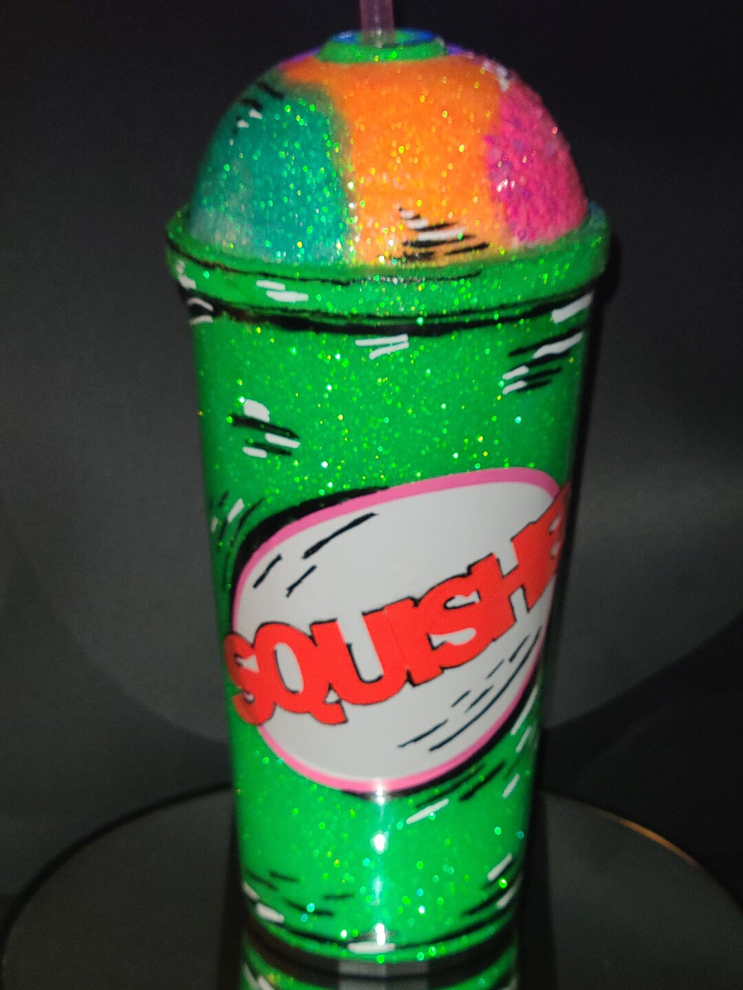 Cartoon Finished Lime Green Squishee Inspired - Etsy