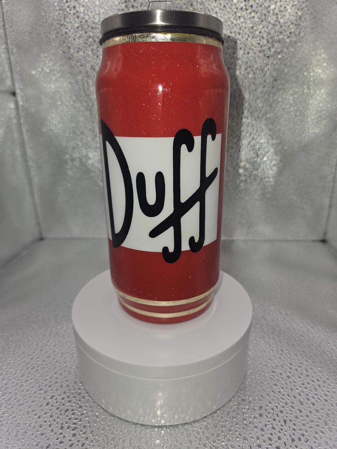 Duff Beer Can Tumbler * Simpson's Inspired * Homer Simpson Inspired ...
