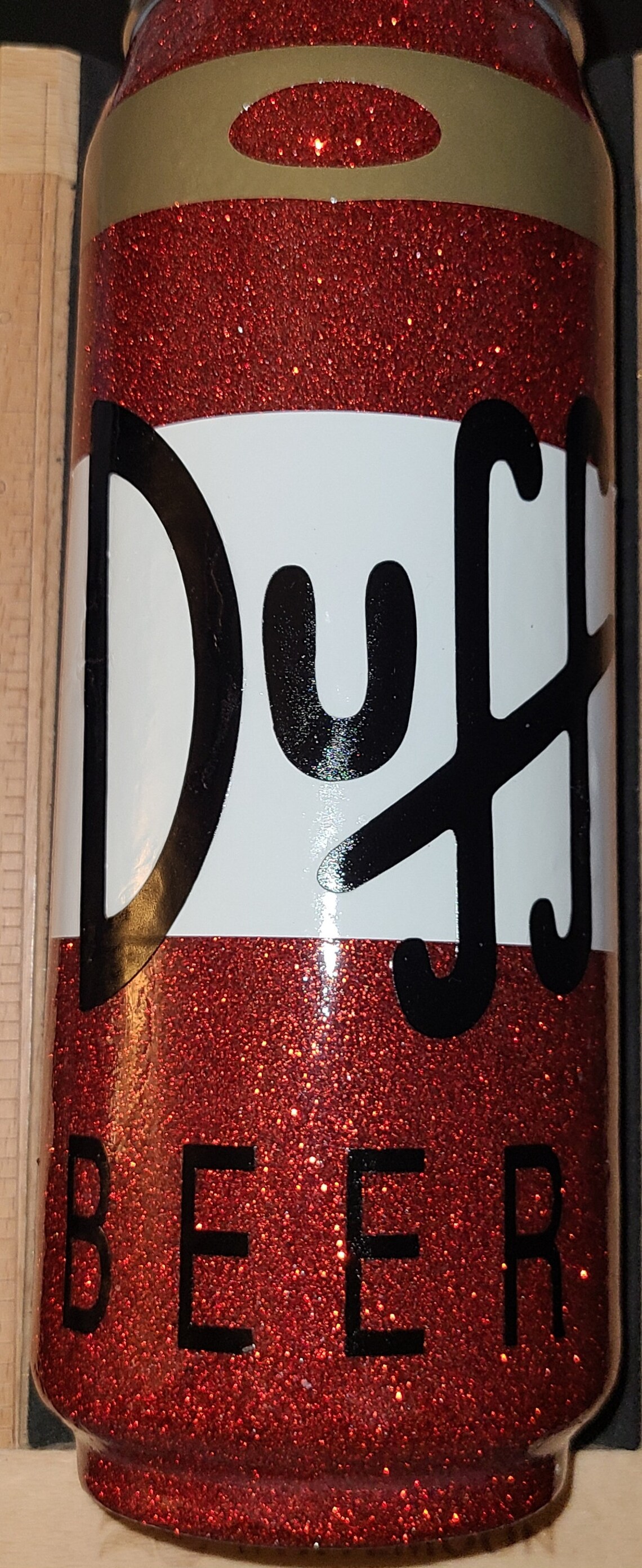 Duff Beer Can Tumbler Simpson's Inspired Homer Simpson Inspired Cartoon ...