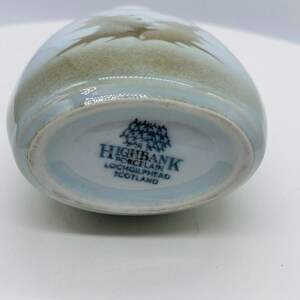 Vintage Scottish Thistle Highbank Porcelain Vase Lochgilphead Bud ...
