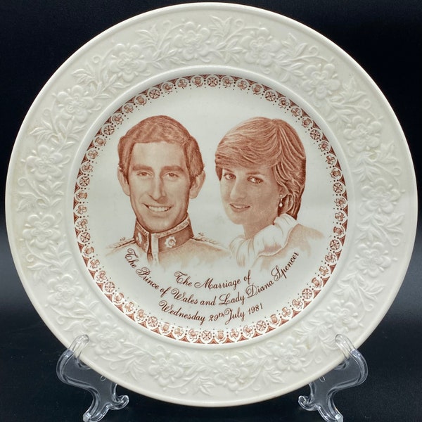The Royal Wedding Commemorative Plate. Charles and Diana - Etsy