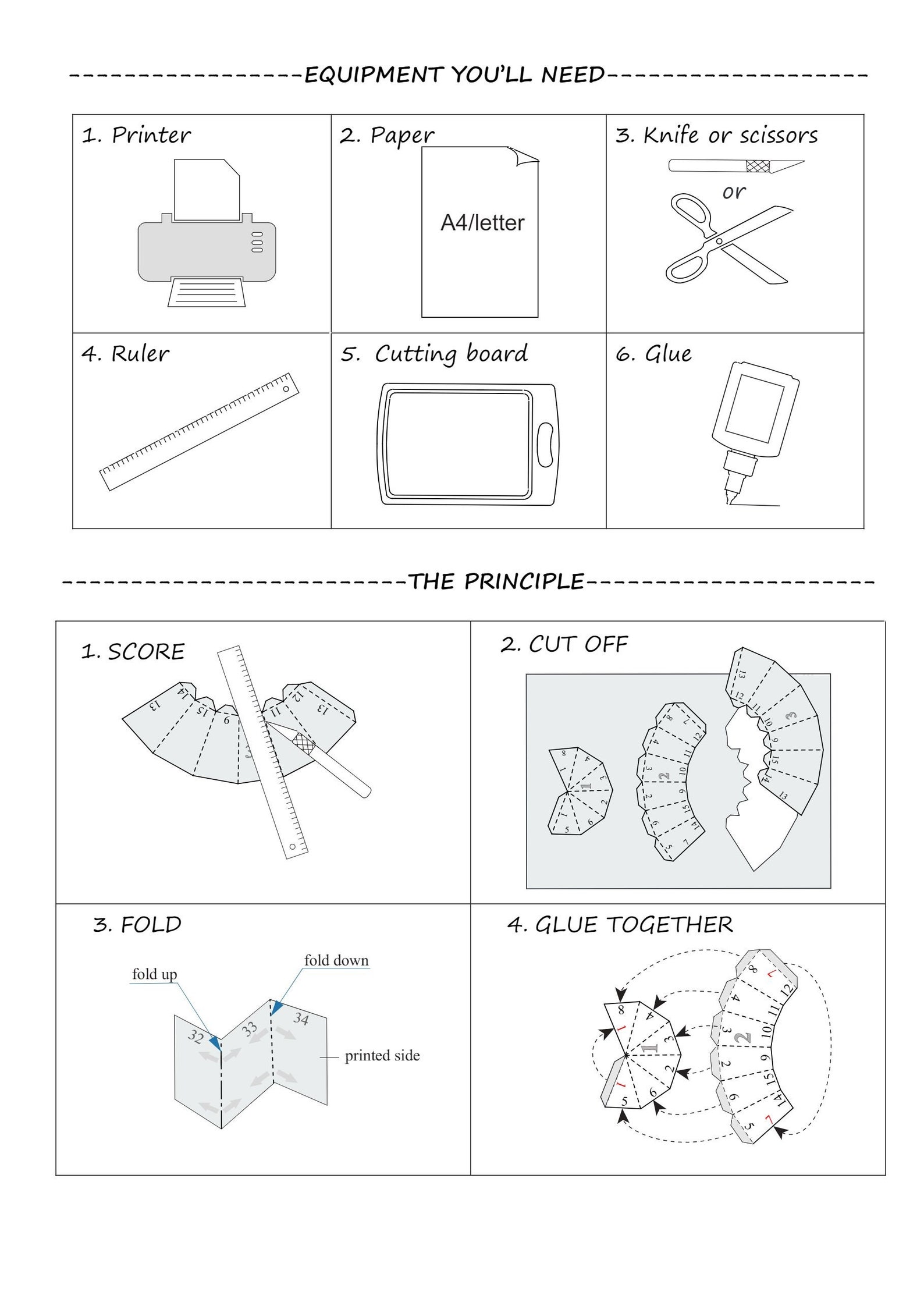 World Map Papercraft Handmade Home Decor Map Template PDF - Etsy