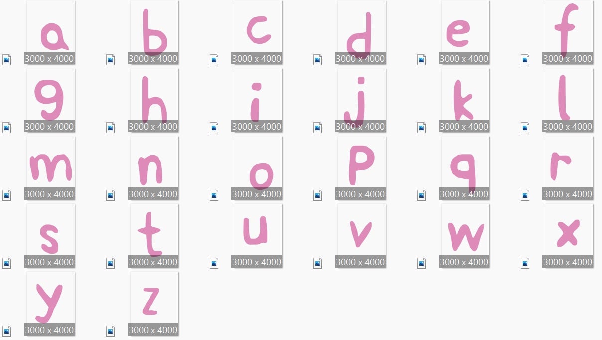Peppa Pig Full Alphabet PNG Peppa Pig Alphabet SVG Peppa Pig - Etsy Canada
