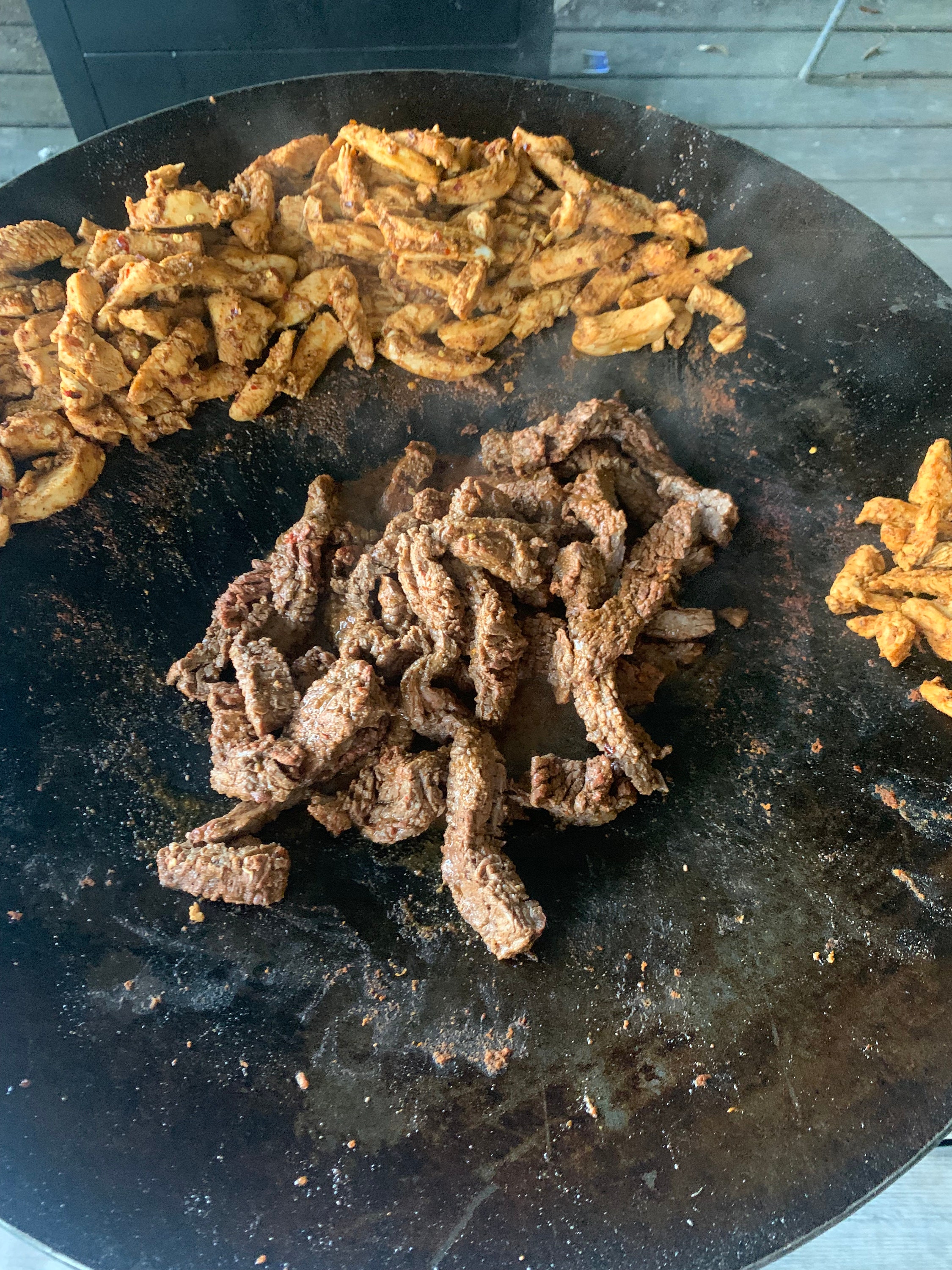 Outdoor Wok With Serving Trivet. - Etsy