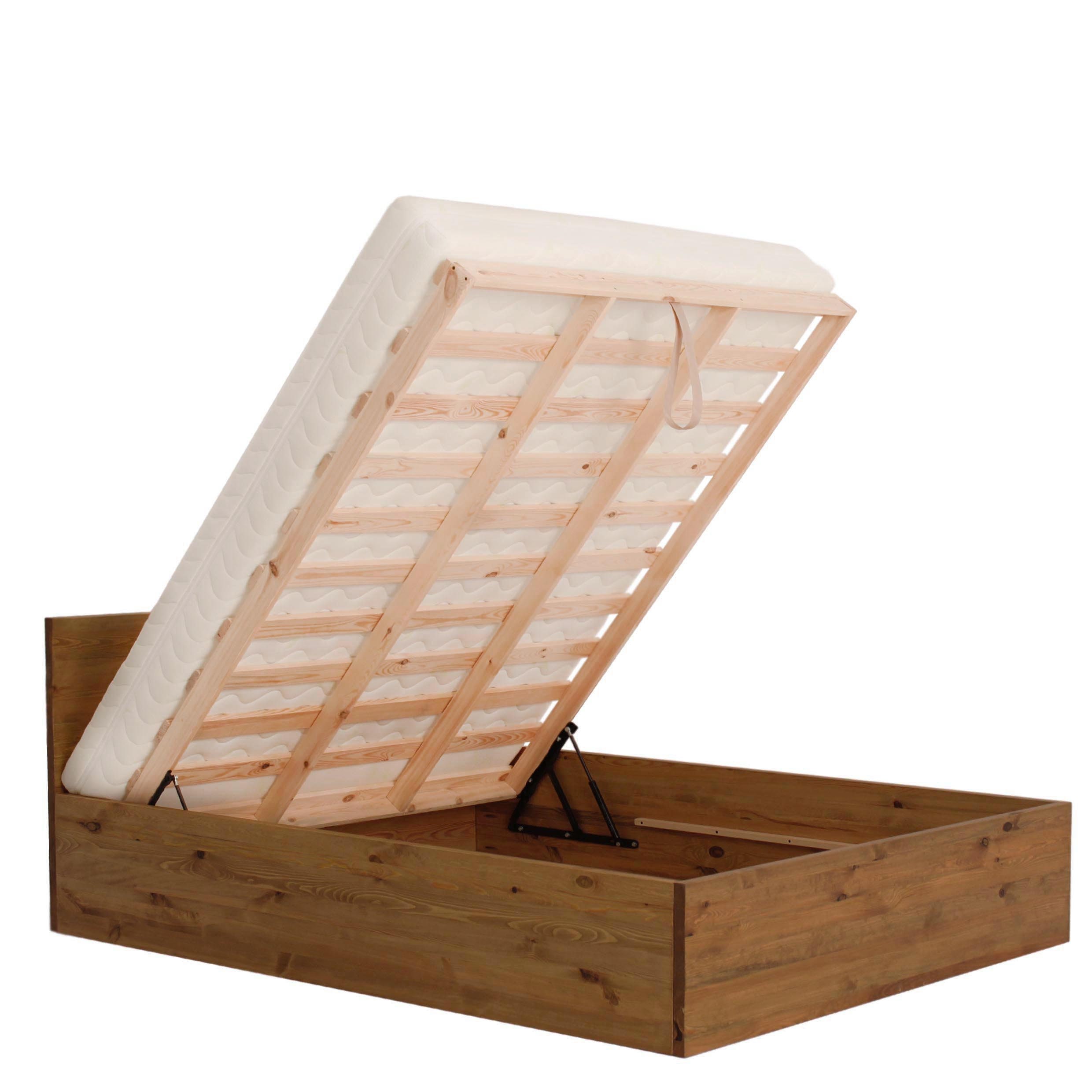 Kalamantan - Sumatra Wooden Bed With Container | Container Bed | Wooden ...