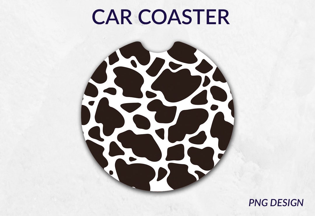 Car Coaster Png, Car Coaster Cow Print Png Designs, Car Coasters Png ...