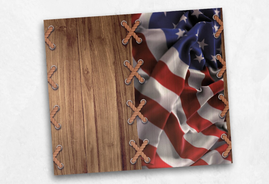 20 Oz Tumbler PNG Design, American Flag Skinny Tumbler Designs ...