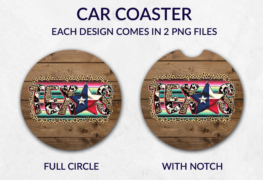 Car Coaster Png, Car Coaster Texas Designs, Car Coasters Png, Car ...