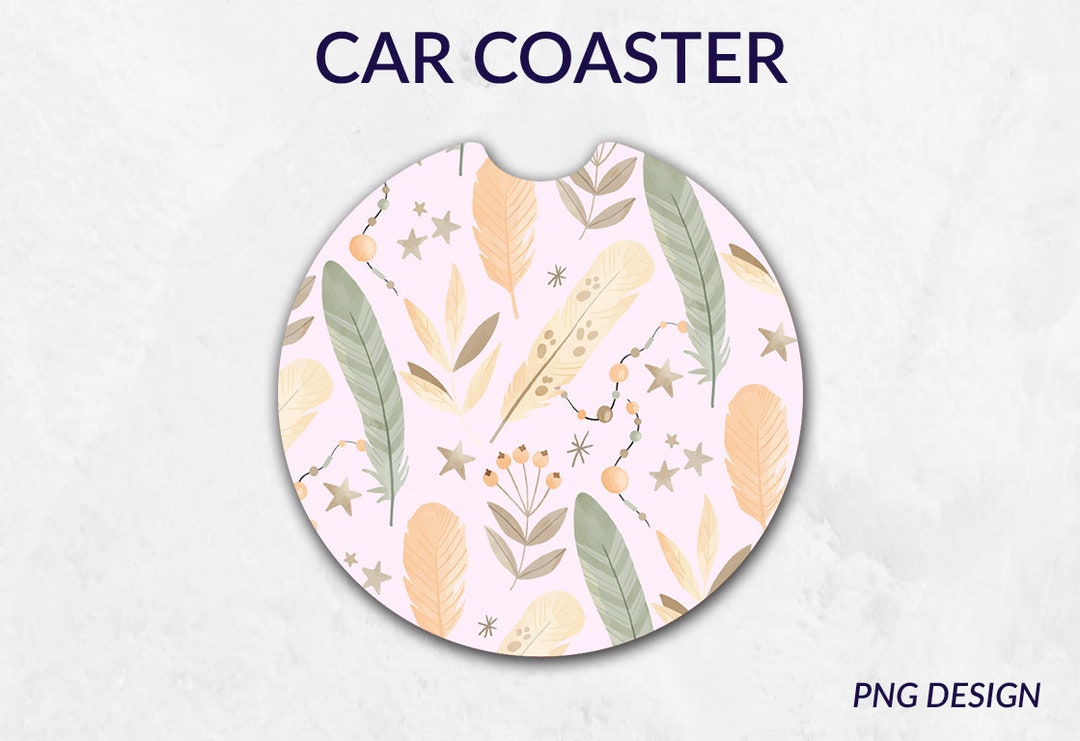 Car Coaster Png, Car Coaster Boho Png Designs, Car Coasters Png, Car ...
