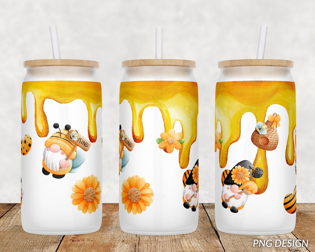 Bee Libbey Cup Png Sublimation Design 16oz Libbey Cup Png - Etsy
