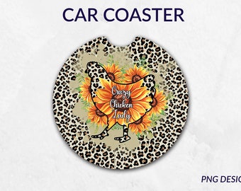 Chicken Coasters Png - Etsy