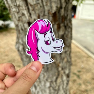 Sus Pony Sticker (waterproof Vinyl Sticker) - Etsy