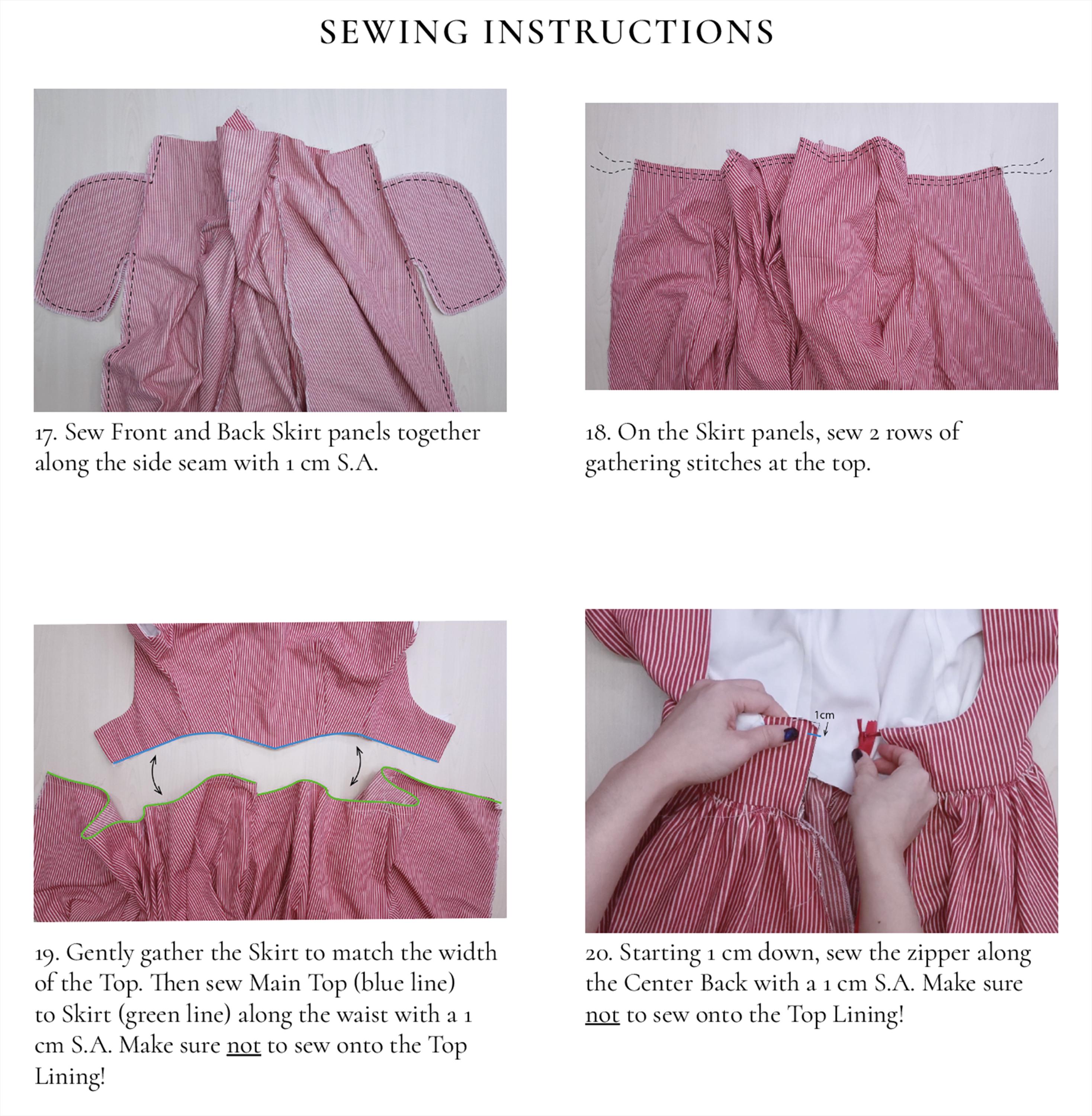 High Neck Cap Sleeve Backless Dress With Full Gathered Skirt Digital ...
