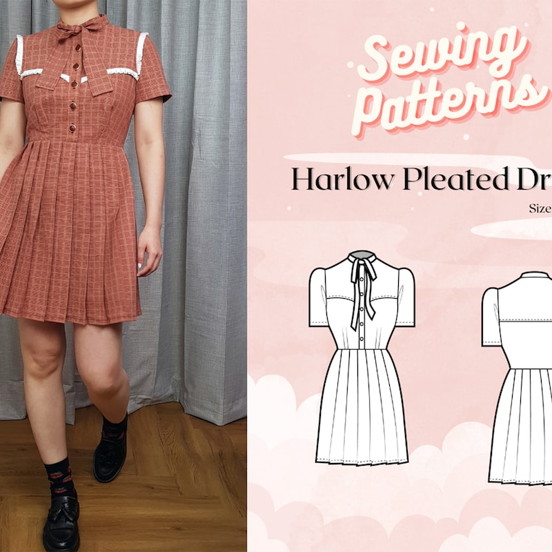 School Dress Pattern - Etsy