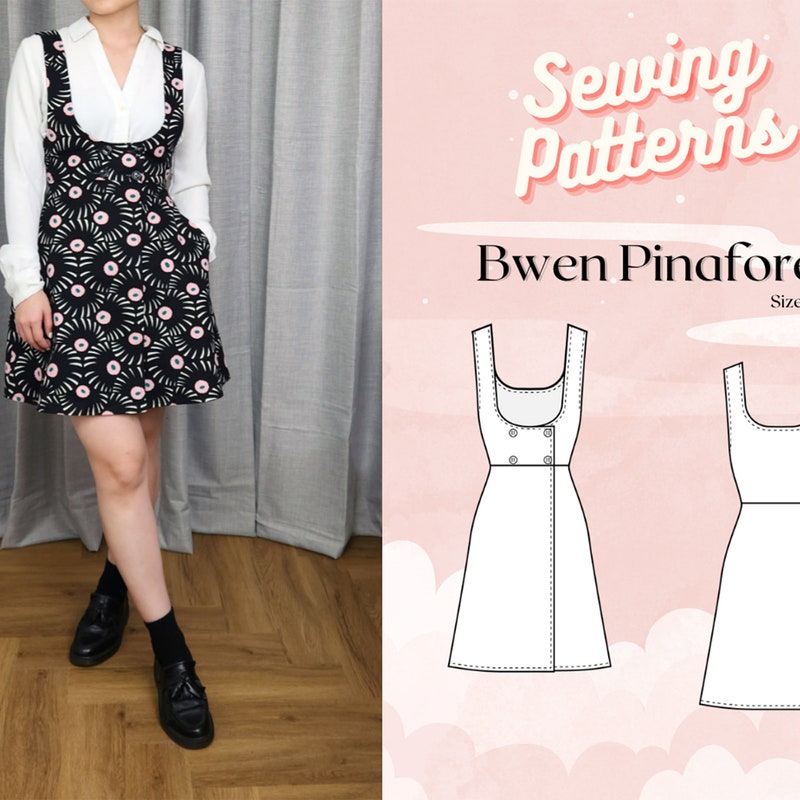 Pinafore Pattern - Etsy