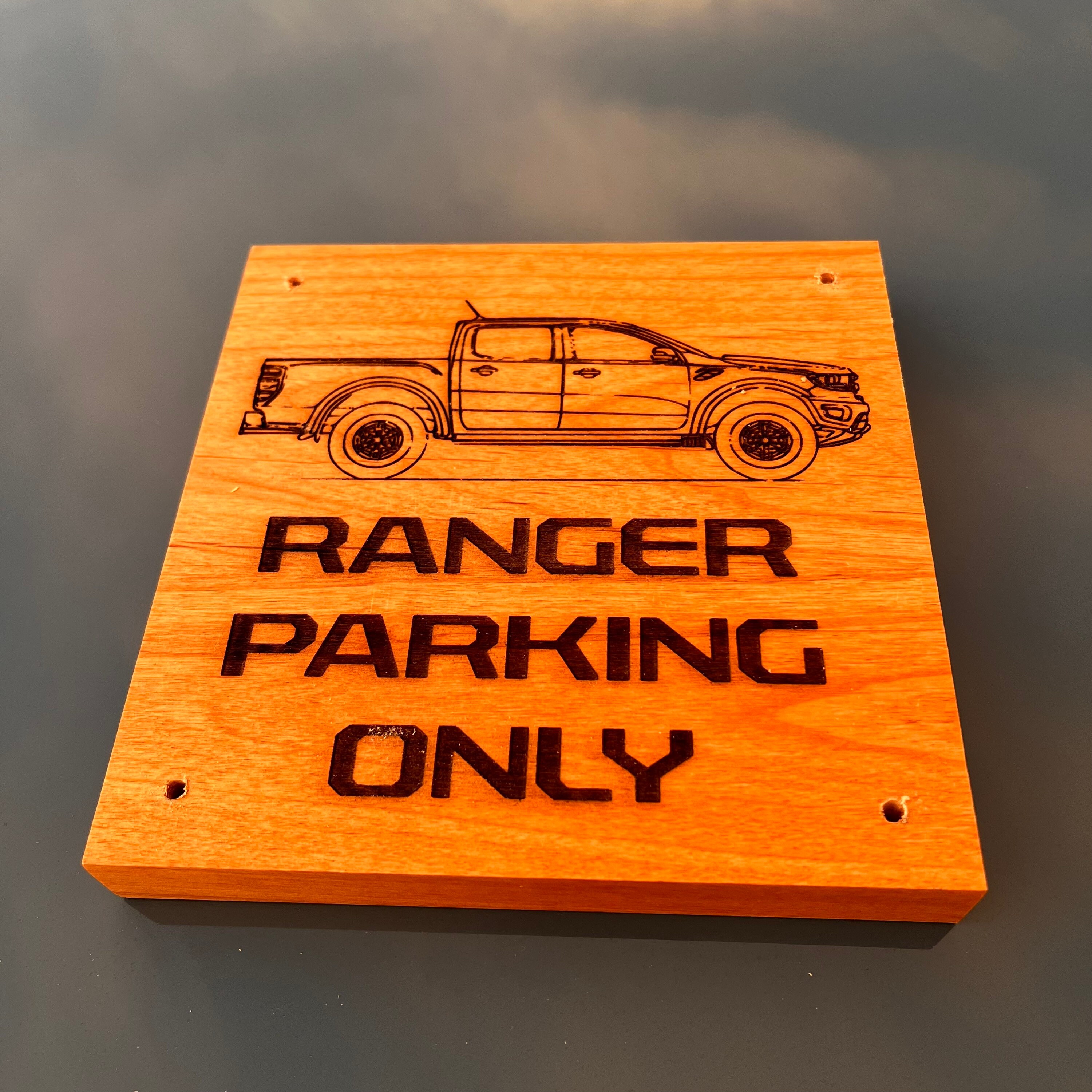 Ranger Parking Only Sign Garage Shop Wall Decor Ford Wood - Etsy