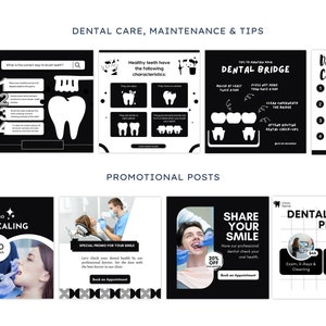 Dentist Instagram Templates Dental Clinic Templates Teeth - Etsy