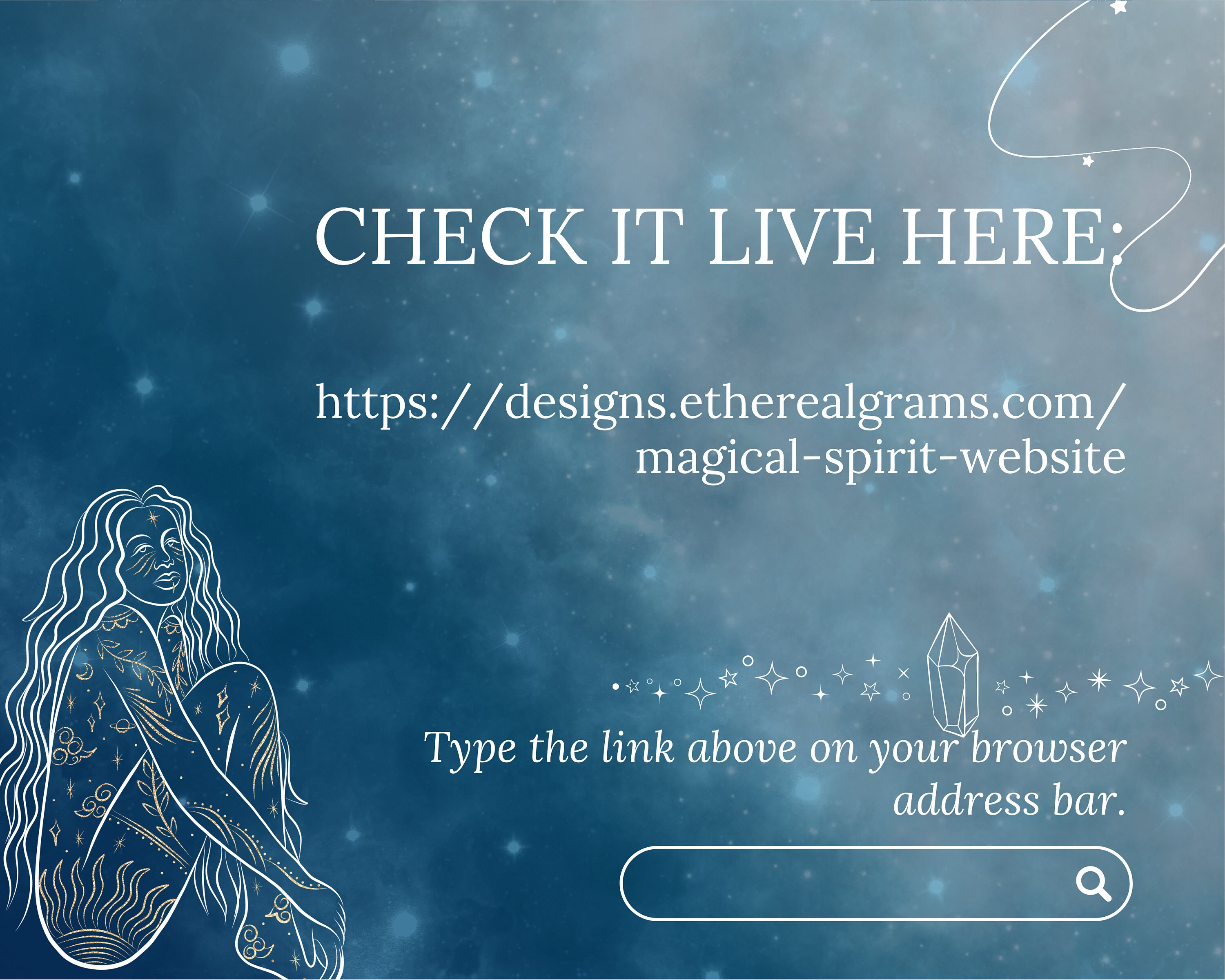 Manifest Magical Website Editable for Influencers, Coaches, Artists and ...