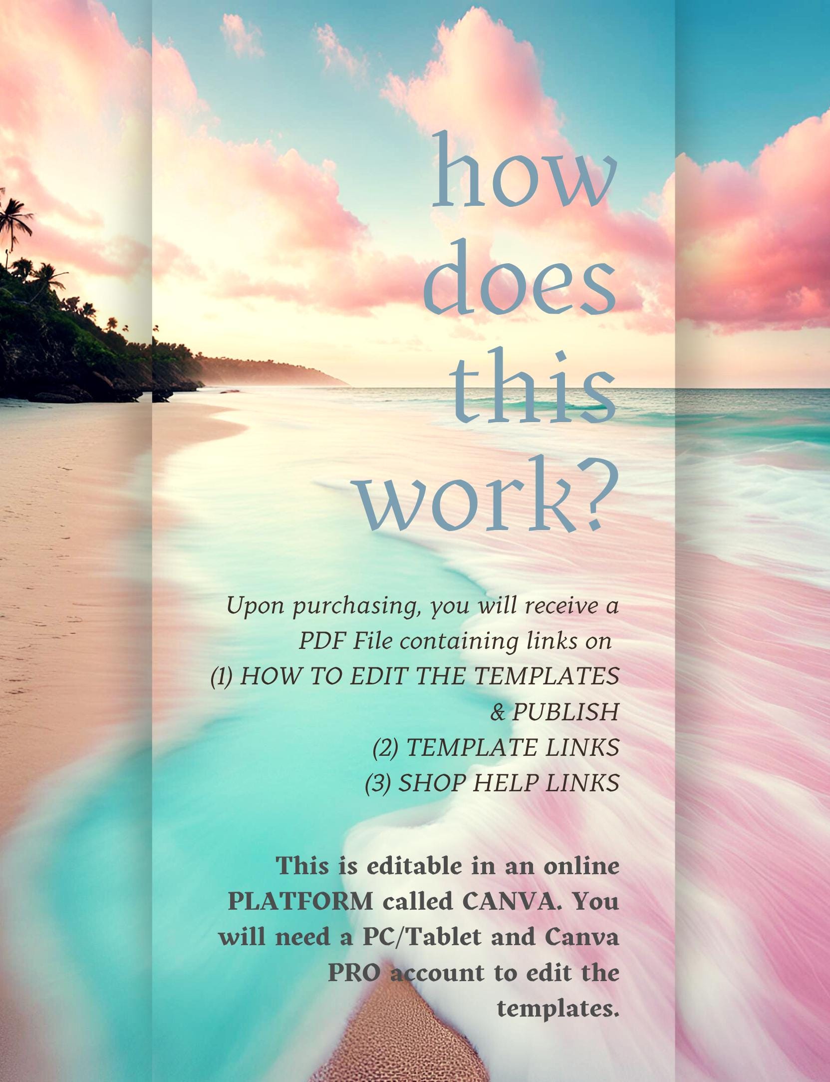 Mermaid Influencer Website, Coaching Website Marina Theme, Pastel ...