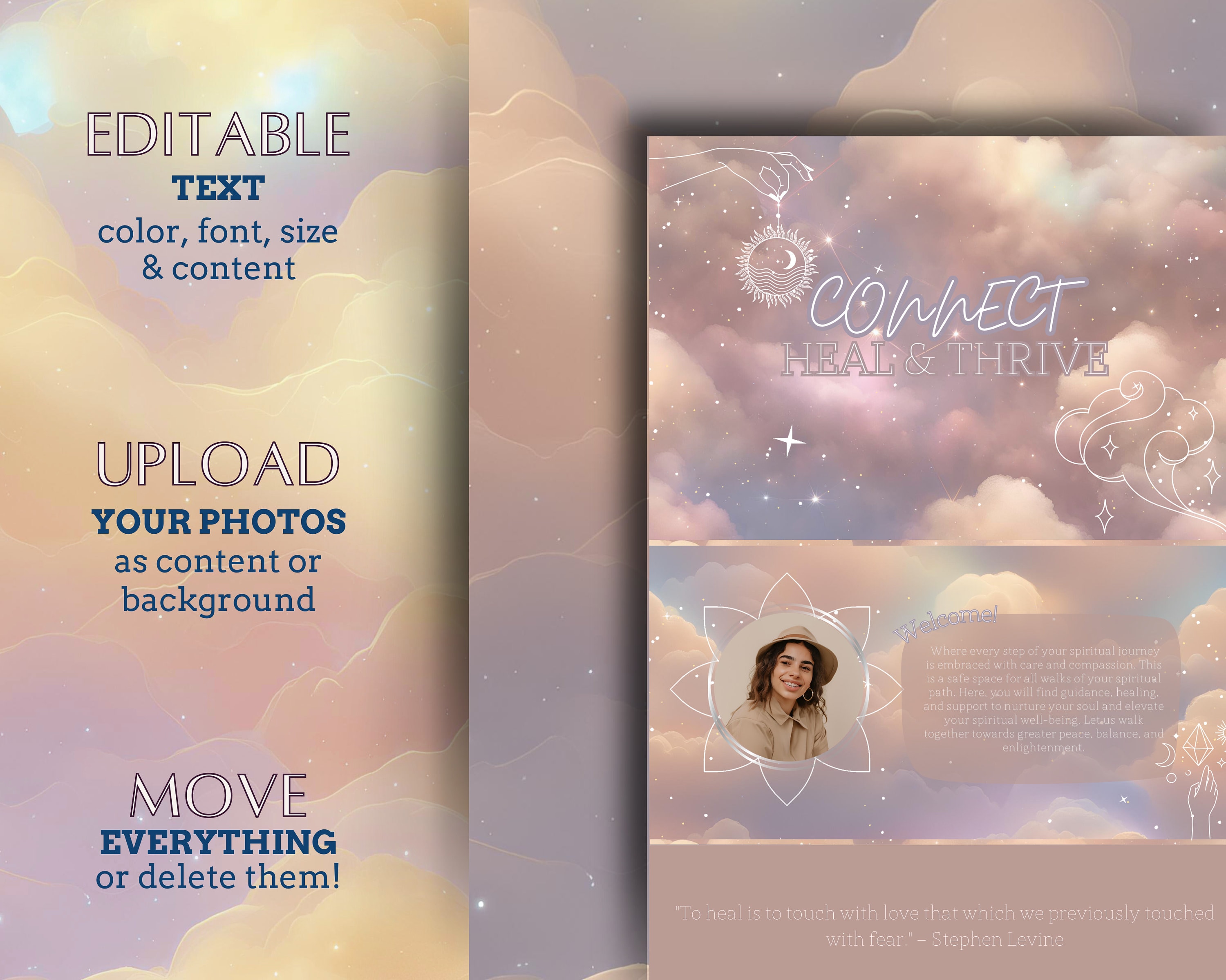 Celestial Spiritual Coach Website, Psychic Website, Celestial Website ...