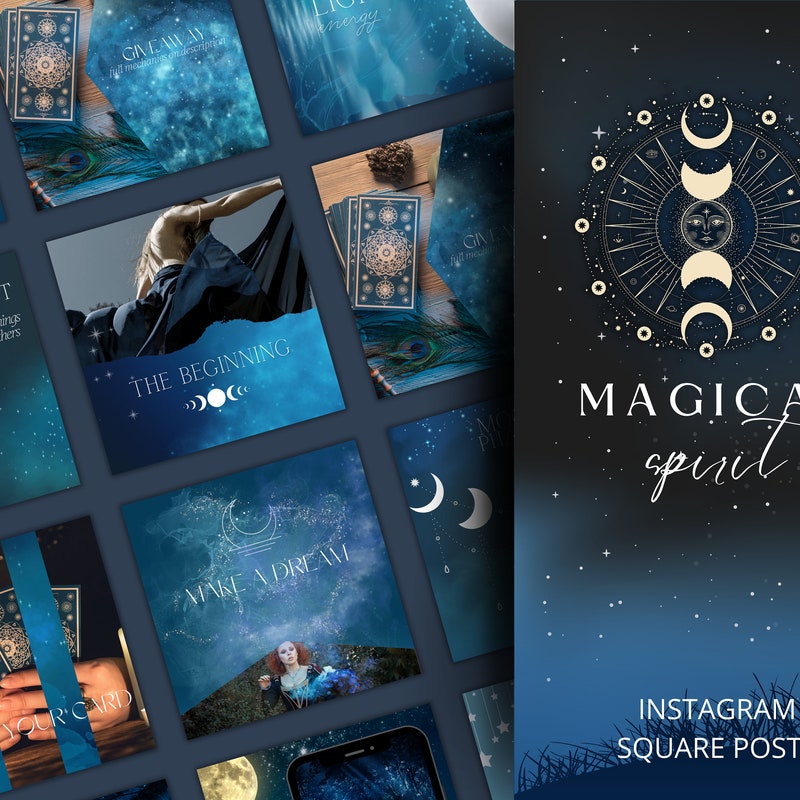 Magical Instagram Template - Etsy