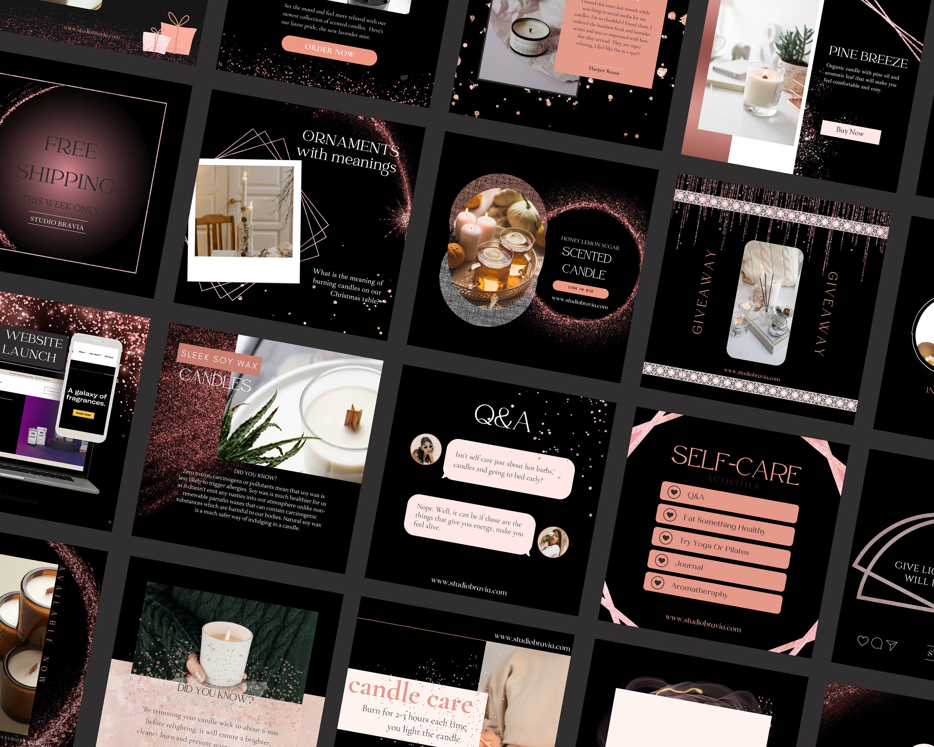 Candle Business Bundle Templates Candle Business Bundle - Etsy
