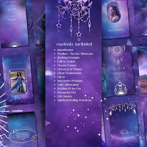 Mystic Instagram Story Template, Spiritual Instagram, Magical Instagram ...