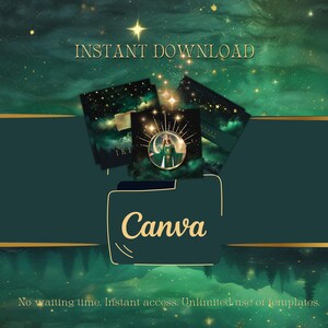 Influencer Website Divine Esmeralda Spiritual Canva Webpage, Goddess ...