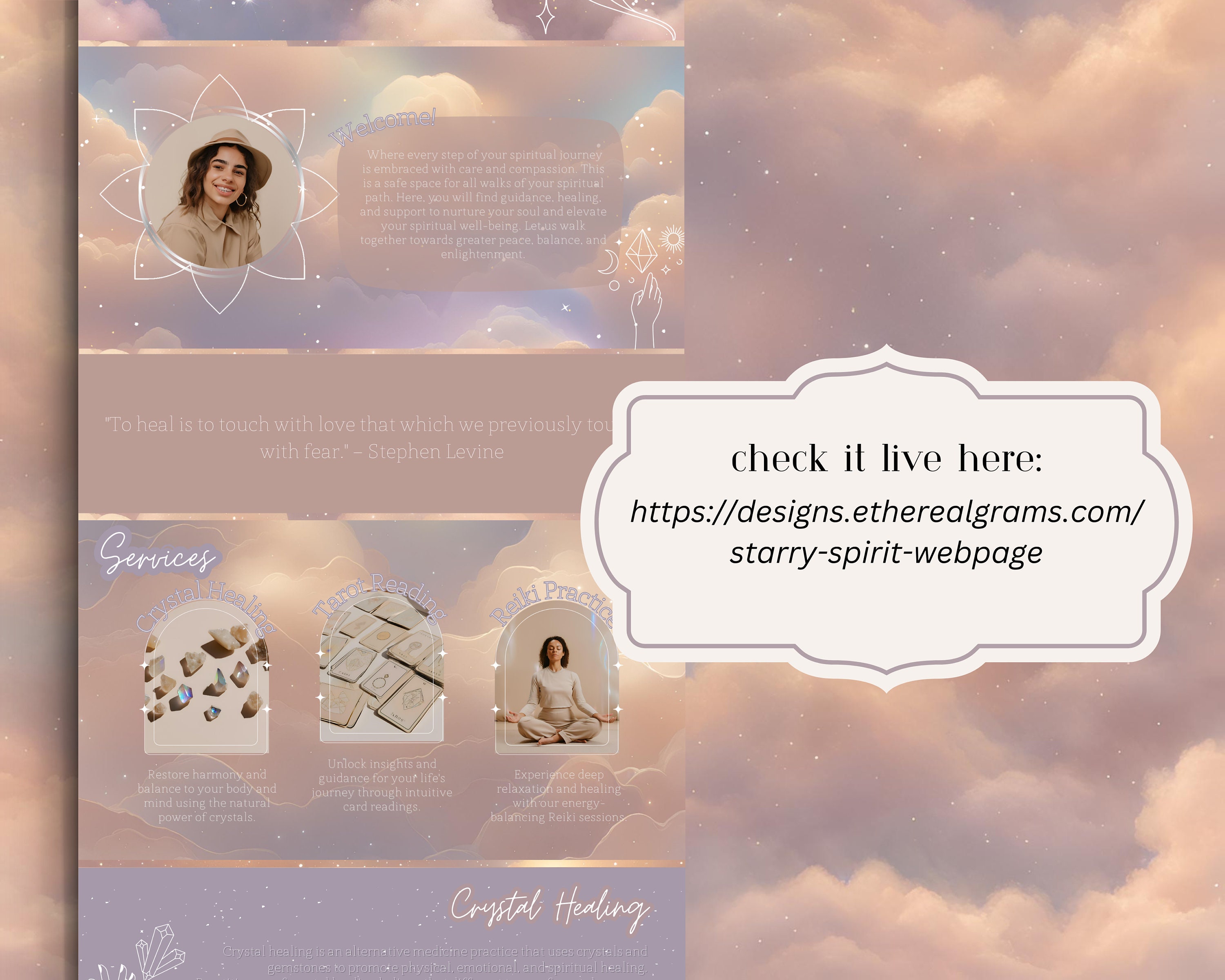 Celestial Spiritual Coach Website, Psychic Website, Celestial Website ...