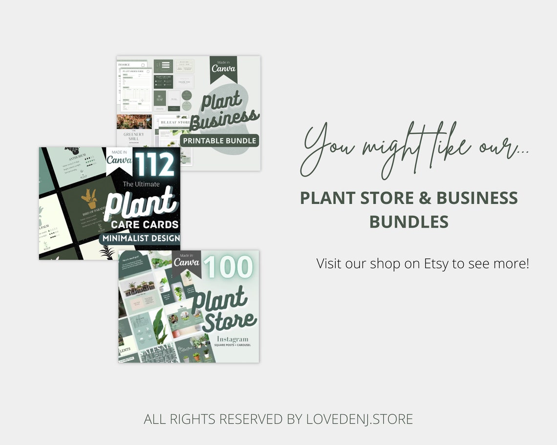 Houseplant Plant Care Cards | Plant Label | Printable | Common ...