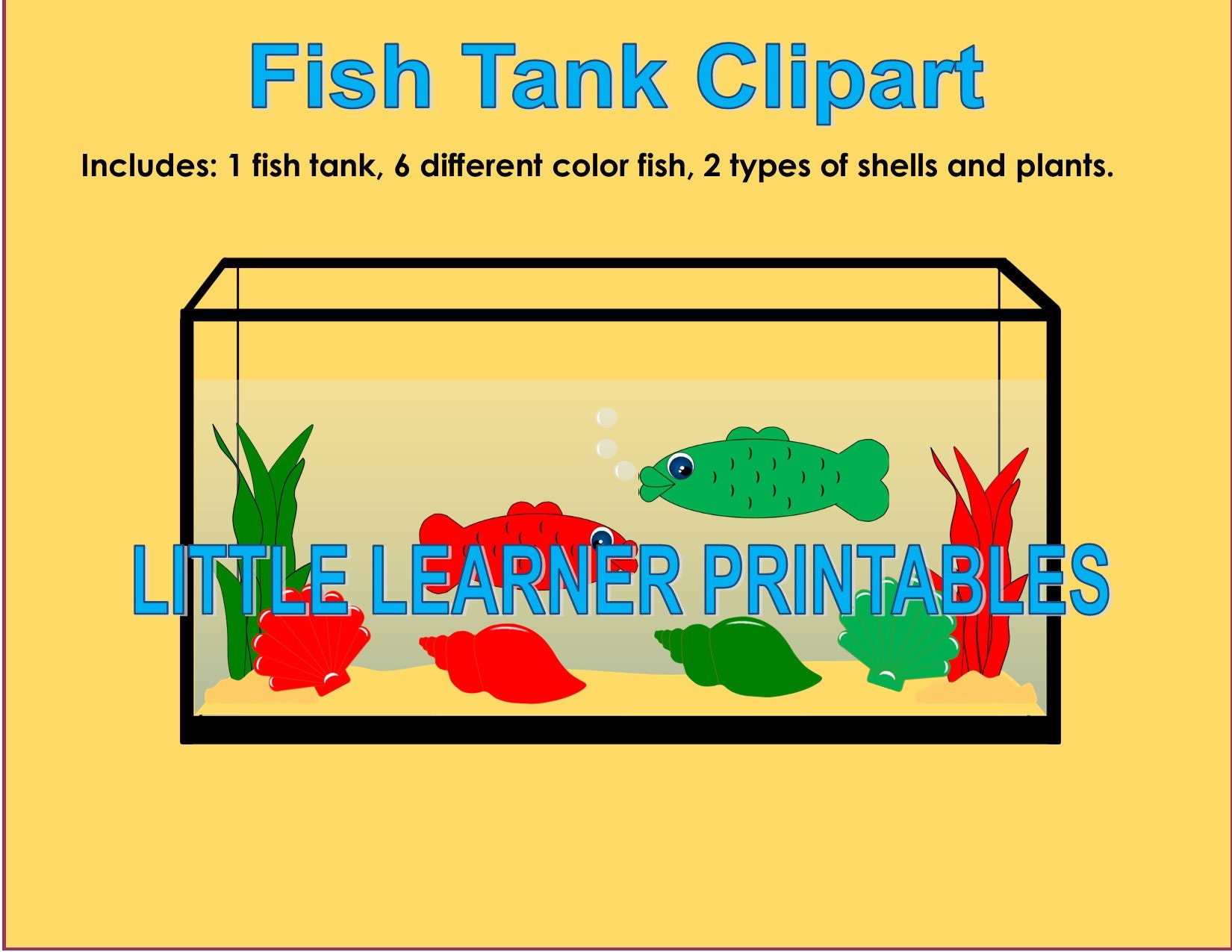 Fish Tank Clip Art
