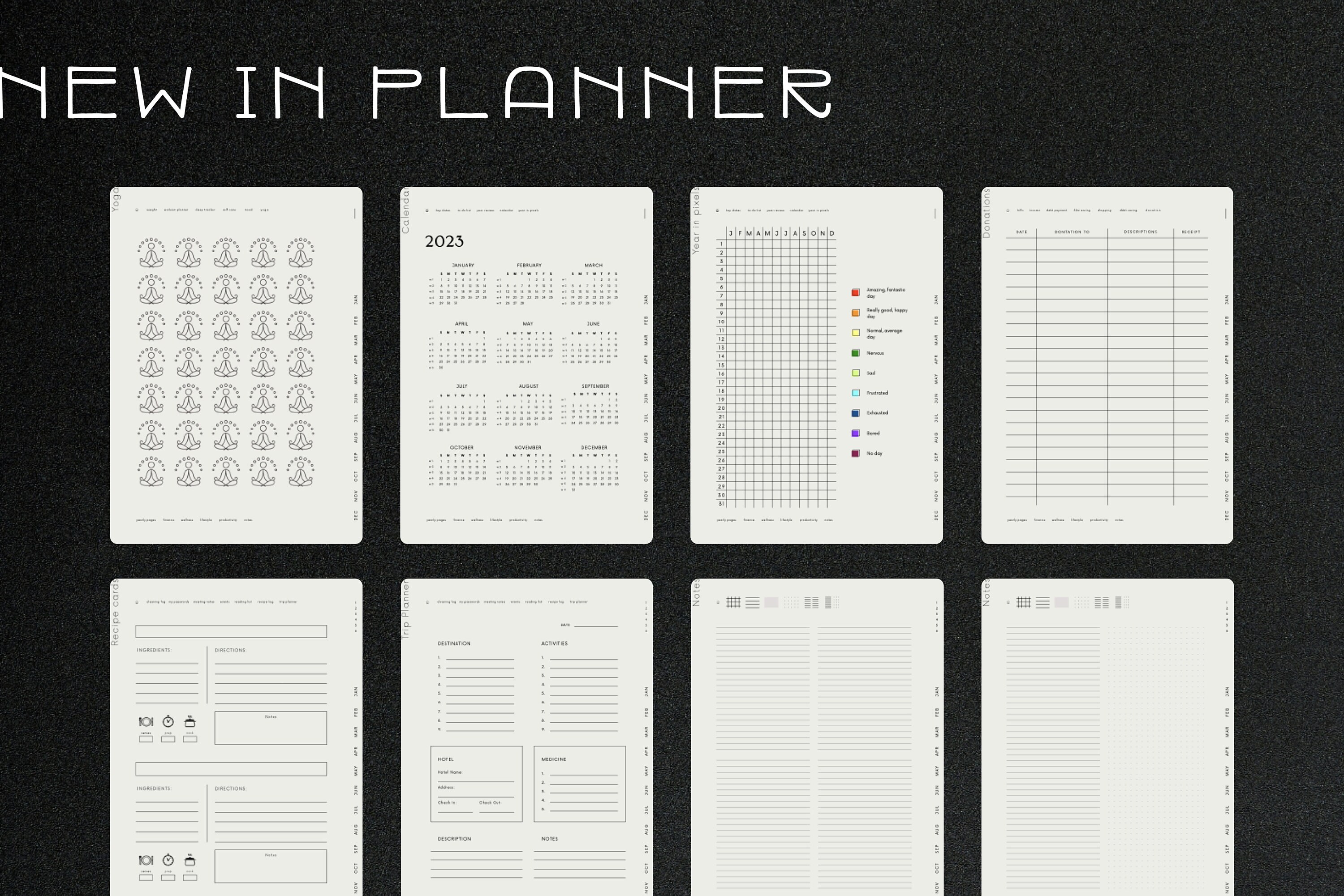 Digital Planner Nov Dec 2022 Full 2023 Life Planner - Etsy
