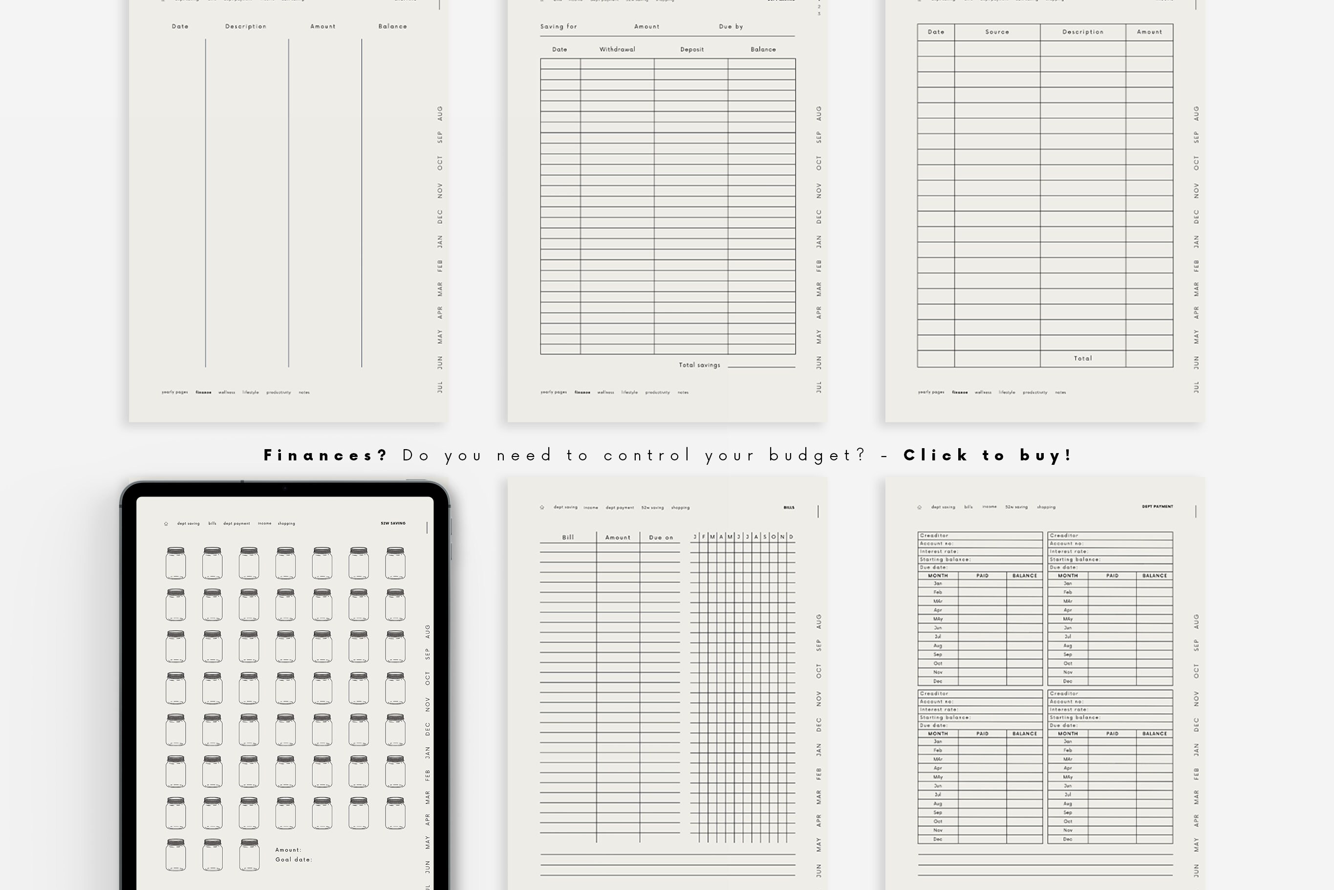 Digital Planner Nov Dec 2022 Full 2023 Life Planner - Etsy