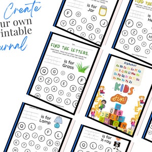 Kids Planner Editable in Canva Printable Kids Planner - Etsy