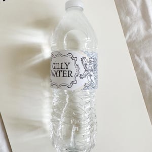 Printable Magic Water Bottle Labels, Gilly Water Label, Wizard Party ...