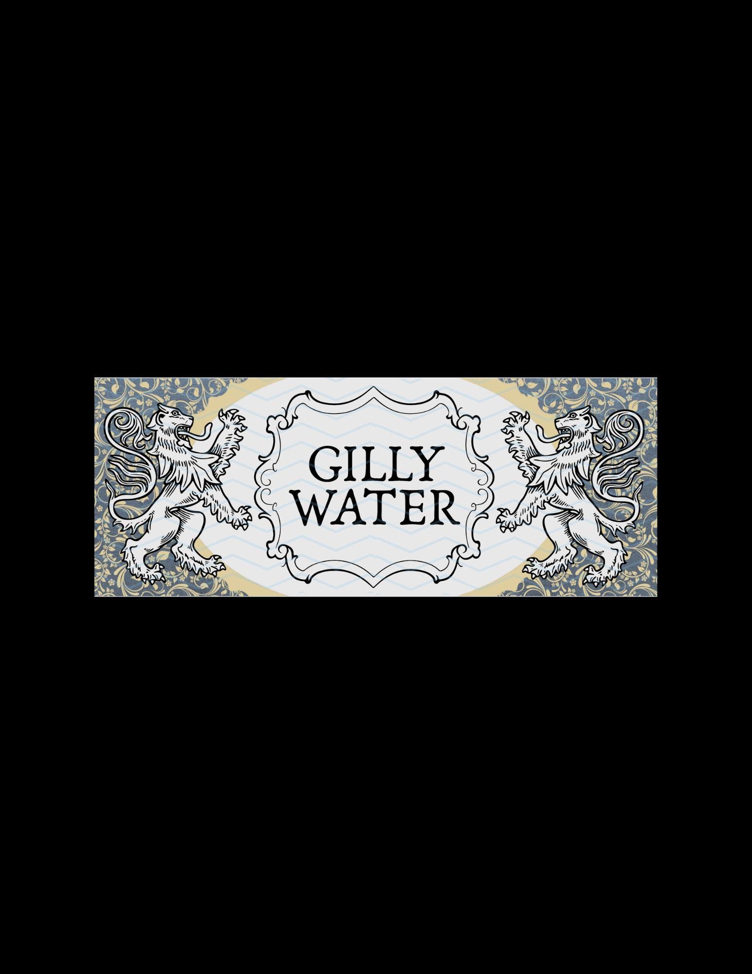 Printable Magic Water Bottle Labels, Gilly Water Label, Wizard Party ...