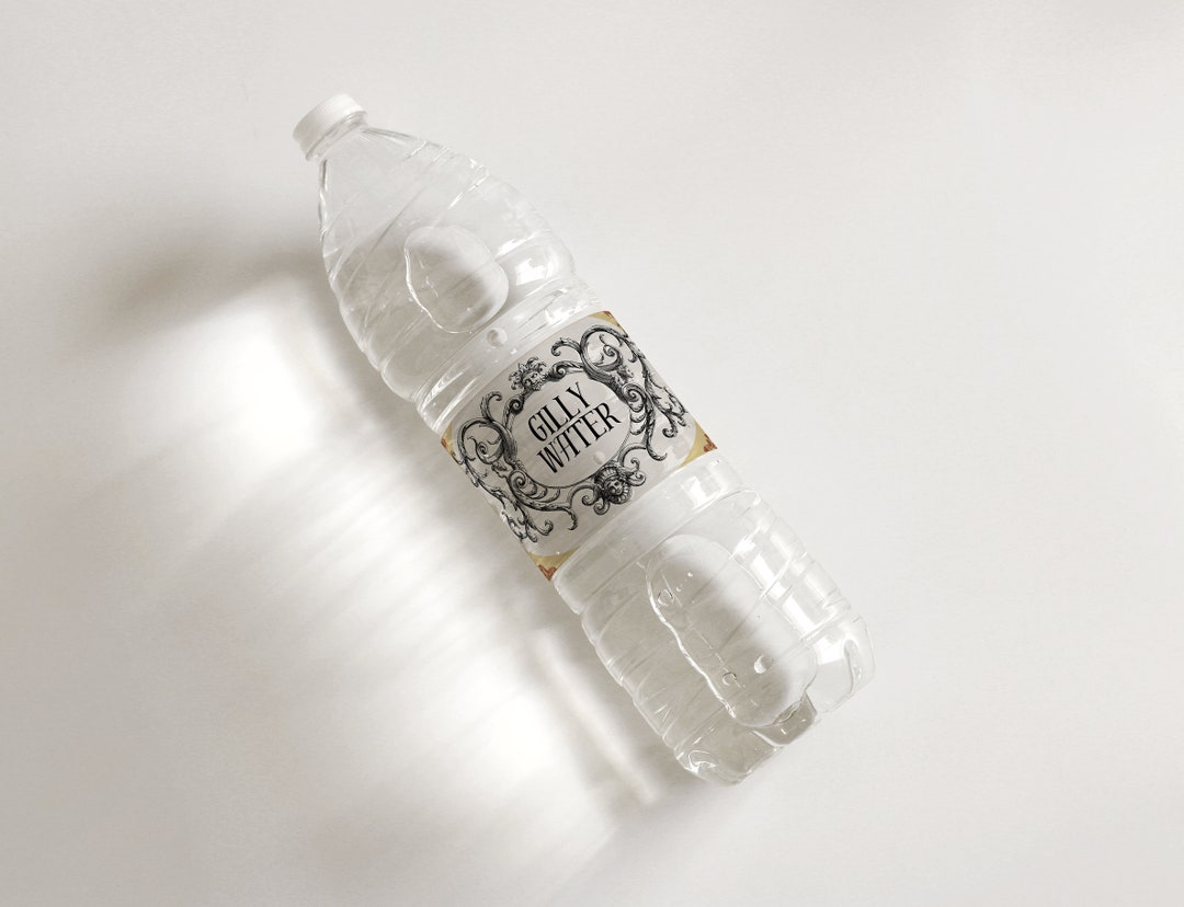 Printable Magic Water Bottle Labels, Gilly Water Label, Wizard Party ...