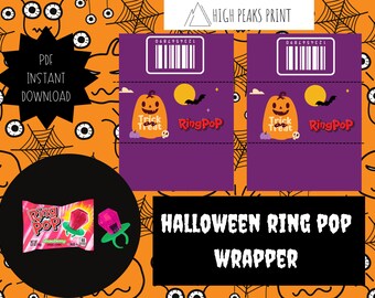 Ring Pop Wrapper - Etsy