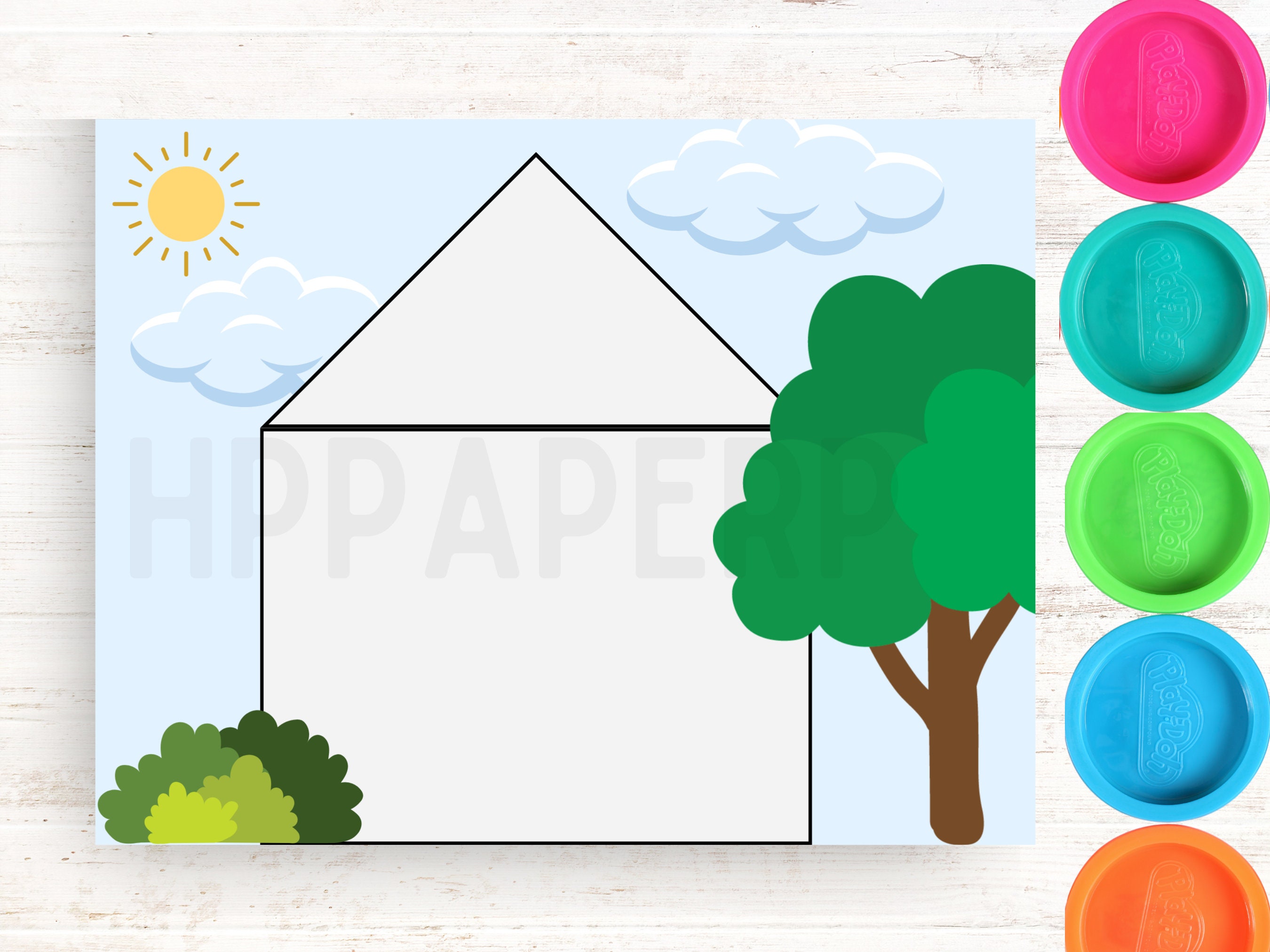 Play-doh Mats Printable Digital Download - Etsy