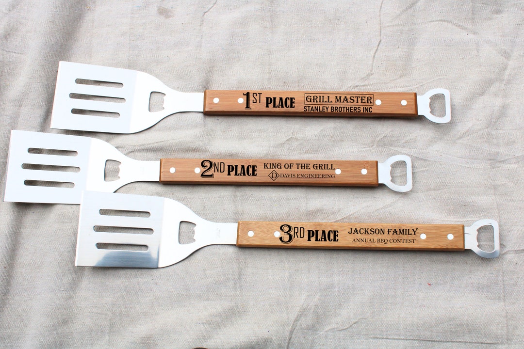 Grilling Contest Winner Award, Personalized Spatula, Cook off ...
