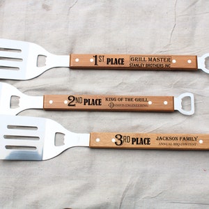 Grilling Contest Winner Award, Personalized Spatula, Cook off ...