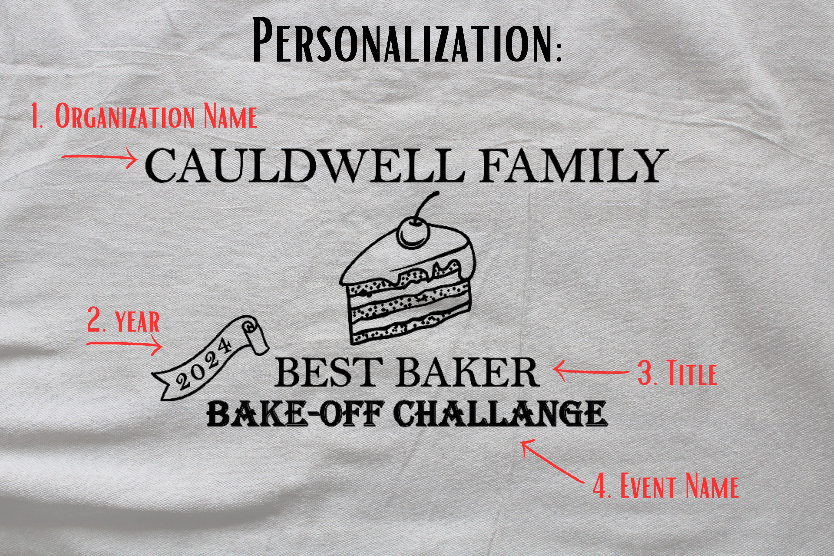 Personalized Serving Tray Award Bake off Prizes Cutting - Etsy