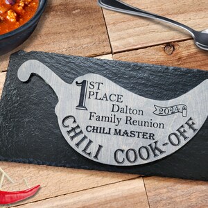 Chili Cookoff Award, Food Competition Prize, Personalized Winners ...
