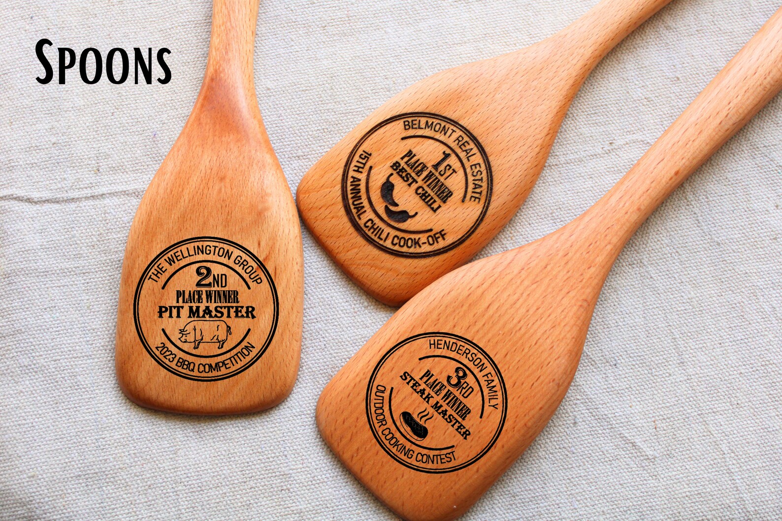 Chili Cookoff Award Bundle, Food Competition Trophy, Master Chef Awards ...