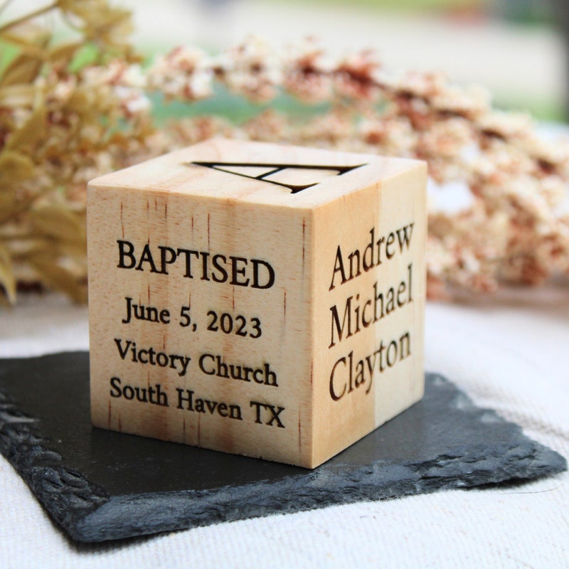 Engraved Block - Etsy