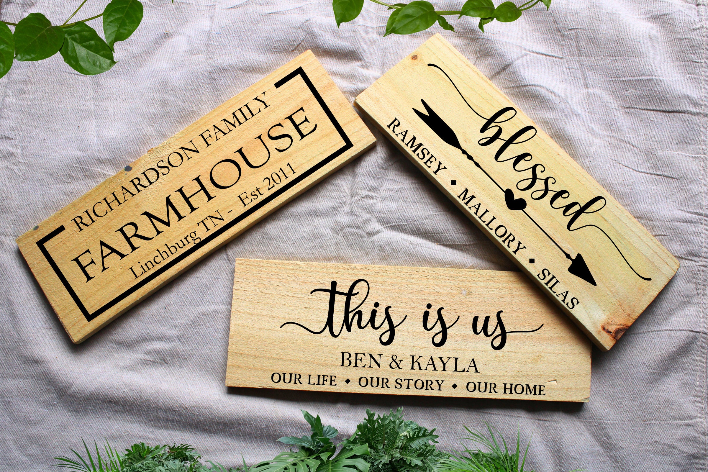 Custom Wood Sign Outdoor Rustic Outdoor Wood Sign - Etsy