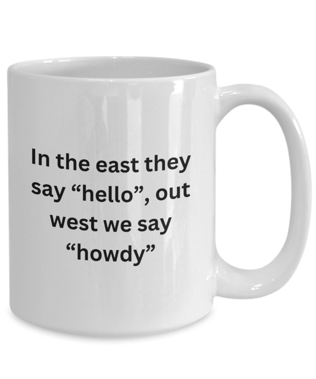 Howdy Coffee Mug Gift Ideas for Hello Funny Novelty Cup for Men or ...