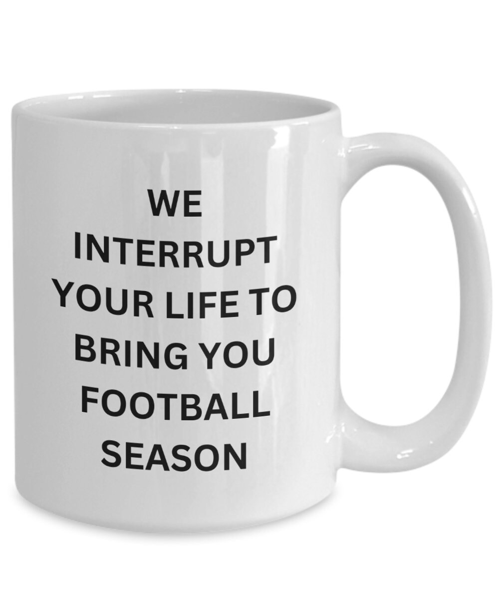 Football Coffee Mug Gift Ideas for Football Funny Football Novelty Cup ...