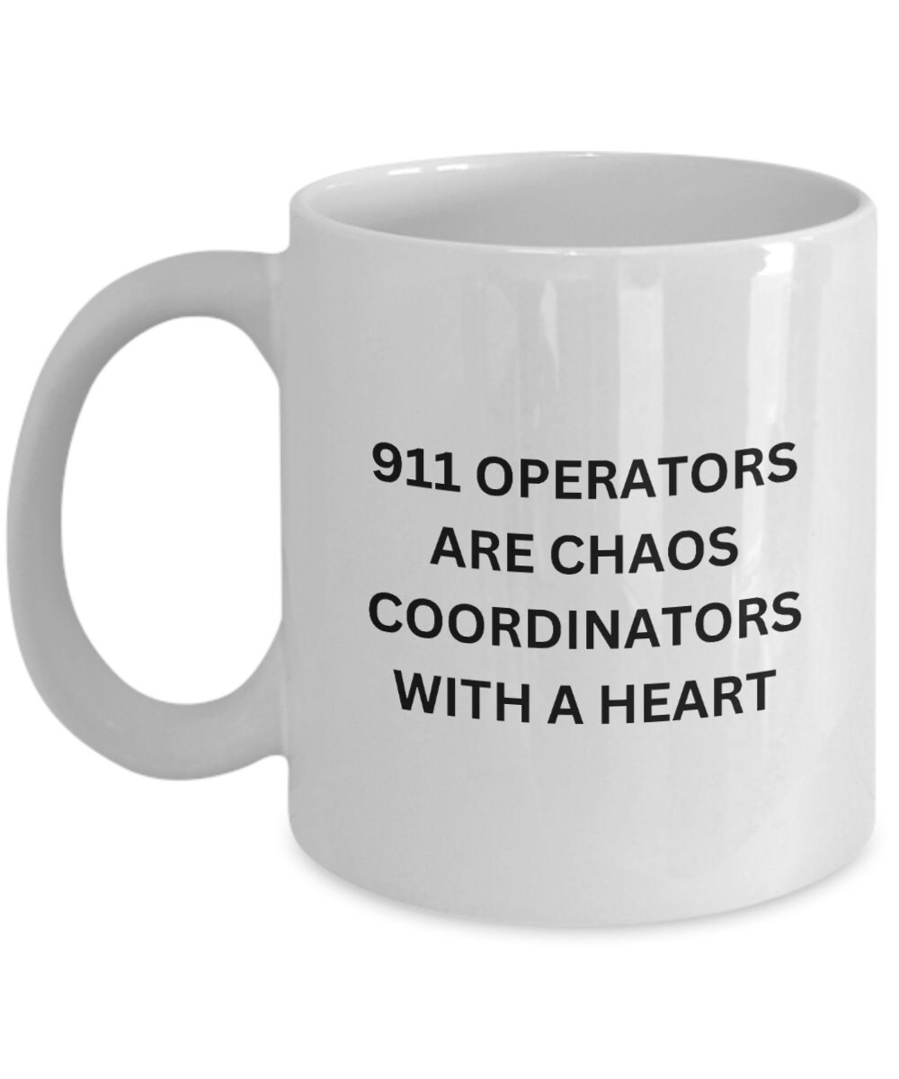 911 Coffee Mug Gift Ideas for 911 Funny Novelty Cup for Men or Women ...